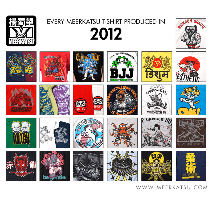 All my t-shirt designs for 2012 (so far) ~ Meerkatsu's Blog