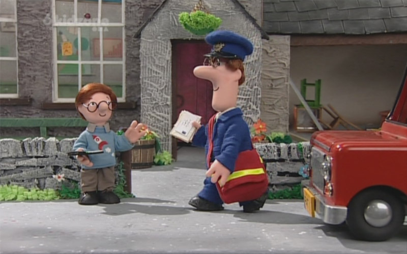 Postman Pat and his corporate image