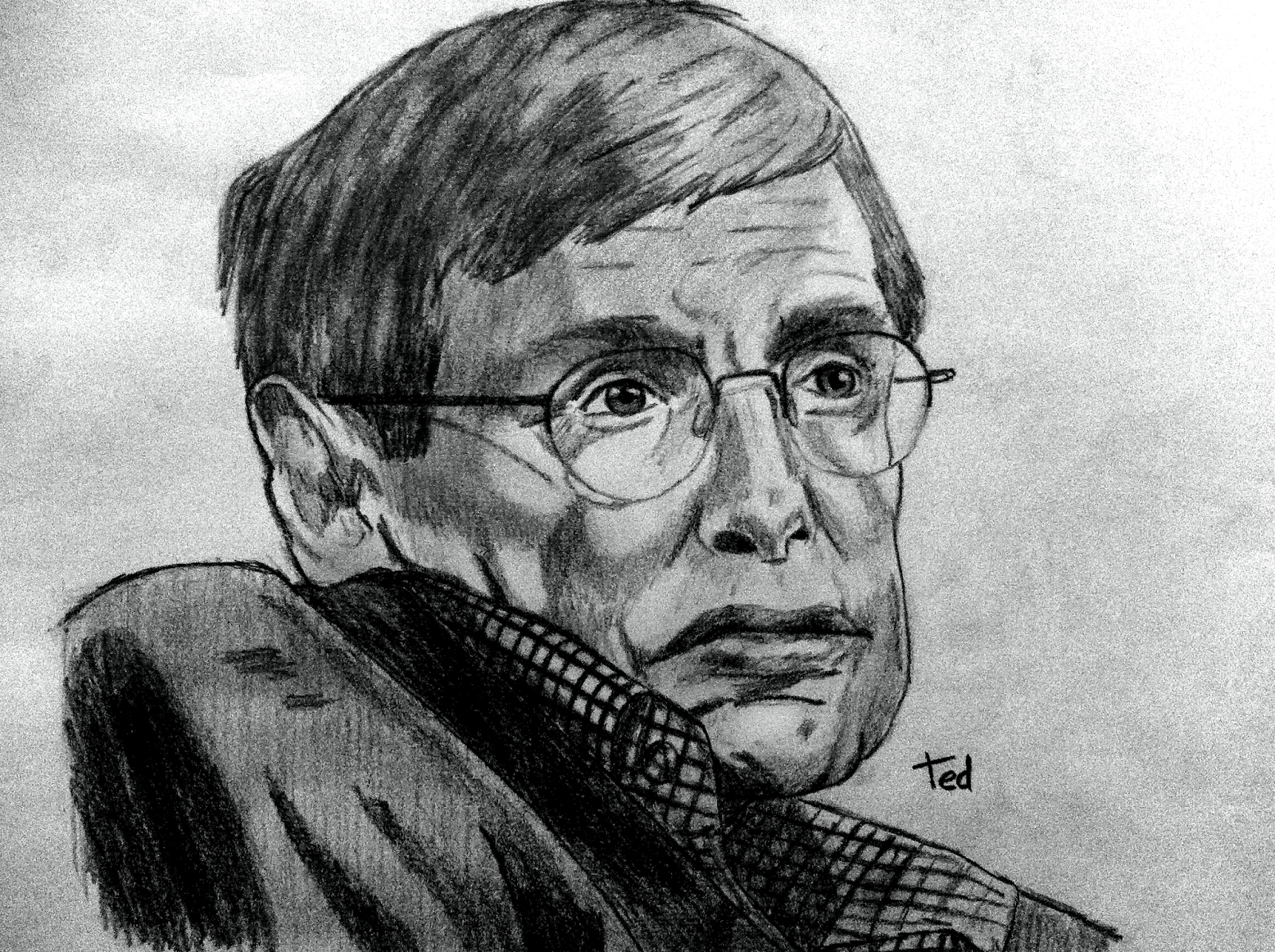 Desenhando o desenhavel: Desenhando Stephen William Hawking