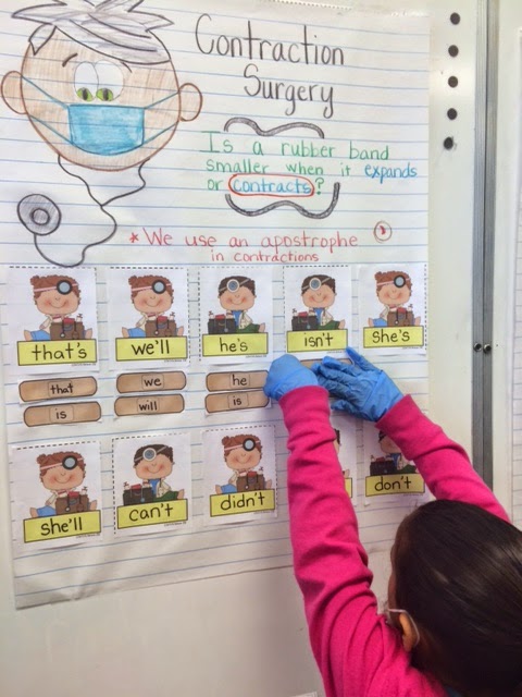 Primary Graffiti: Understanding Contractions {Lesson and Resources}