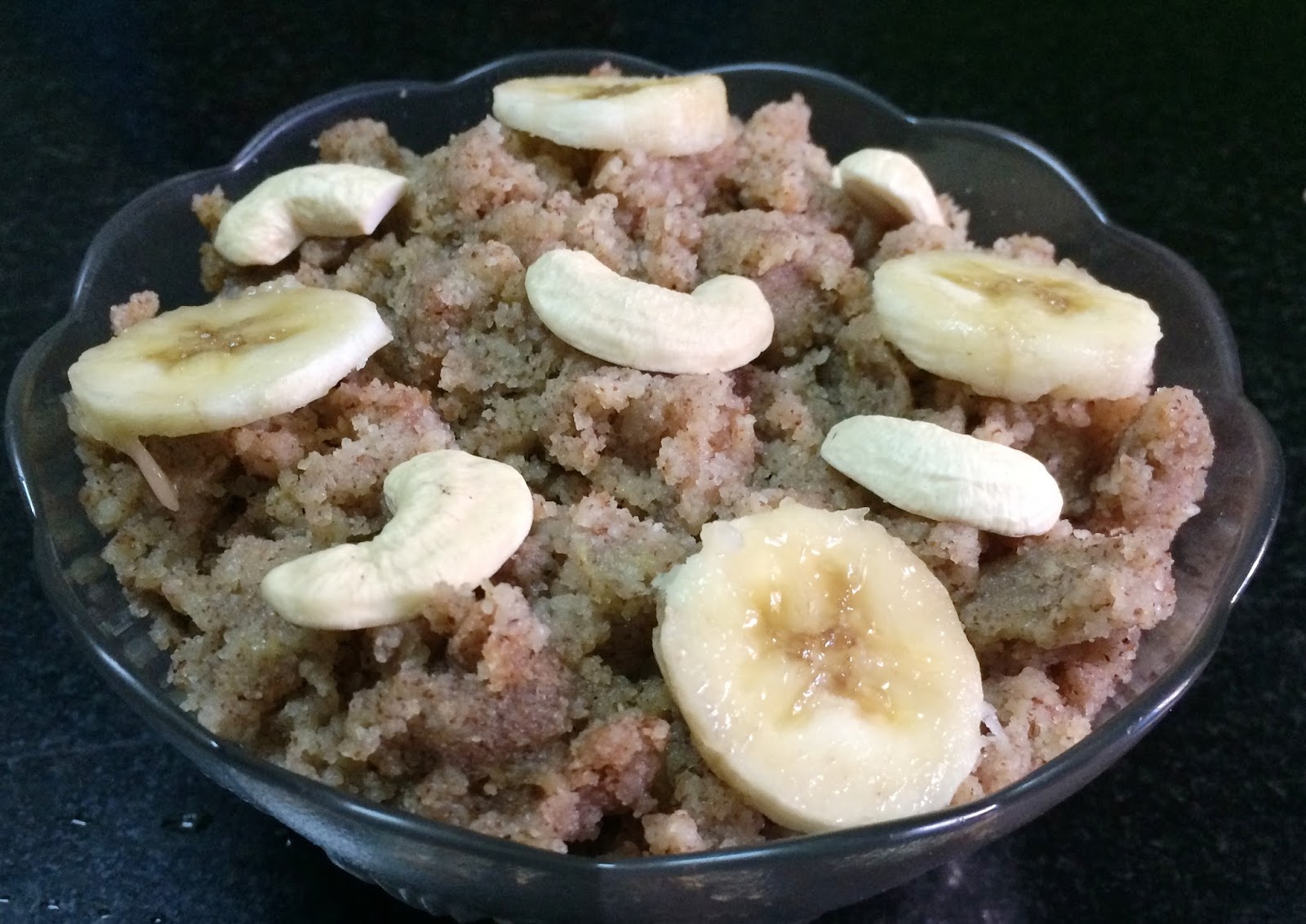 Ragi Halwa ( sheera ) - Sakas Aahaar