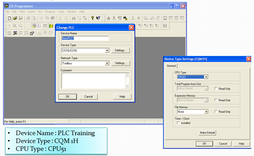 Electrical And Electronic Engineering: Basic PLC - CX Programmer Guide