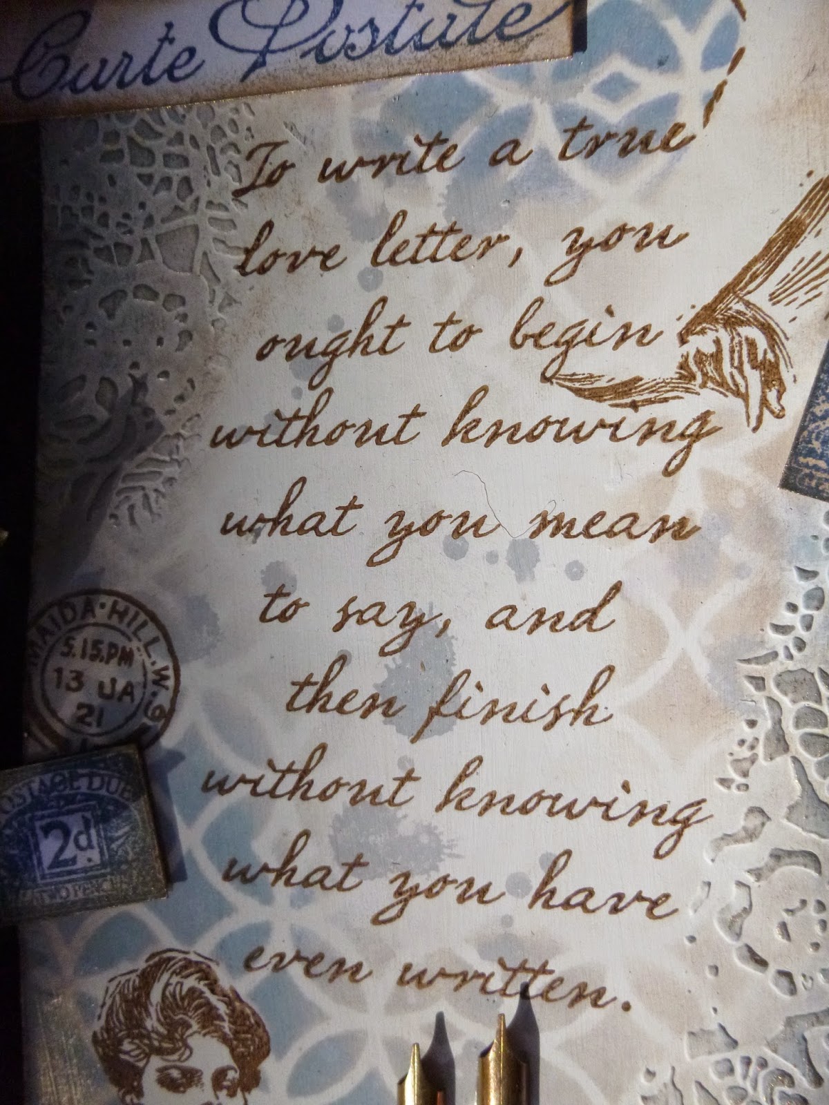 The Artistic Stamper Creative Team Blog: How to write a letter...