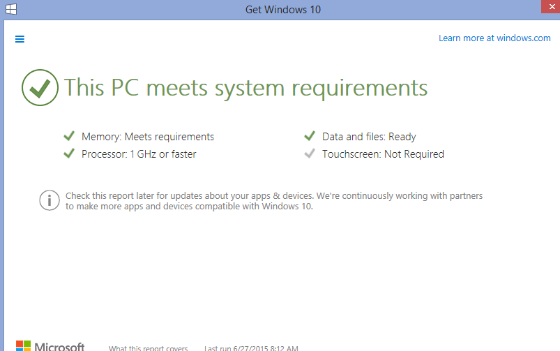 Techgenes: How To Check if Your PC is Windows 10 Compatible