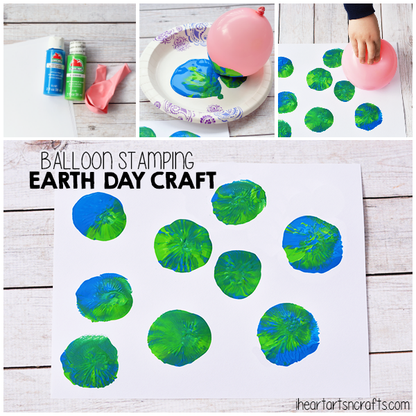 Letter E: Earth Craft, Earth Balloon Stamping, Earth Cupcakes, Earth ...