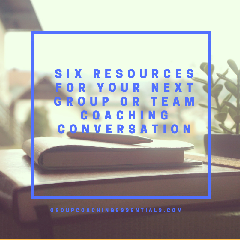 Group Coaching: Ins and Outs: 2018