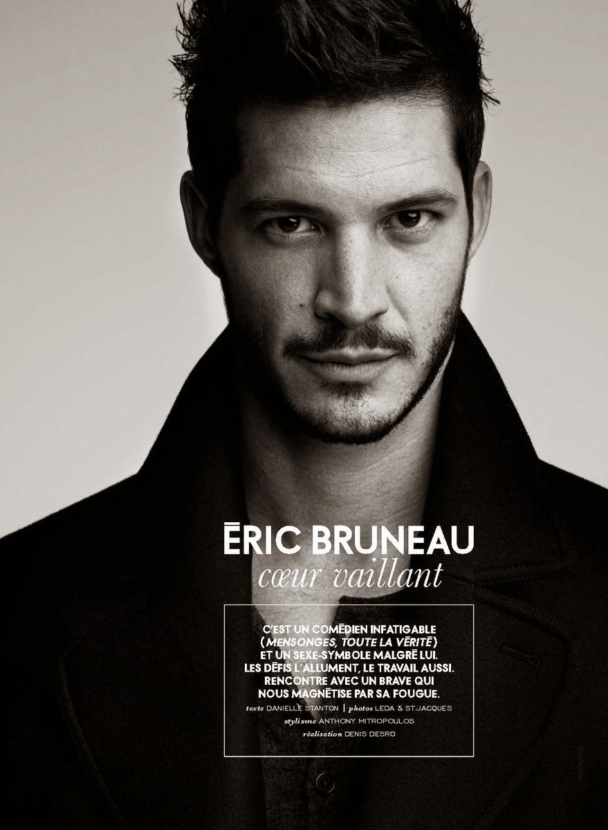 Éric Bruneau para ELLE Quebec Noviembre 2014