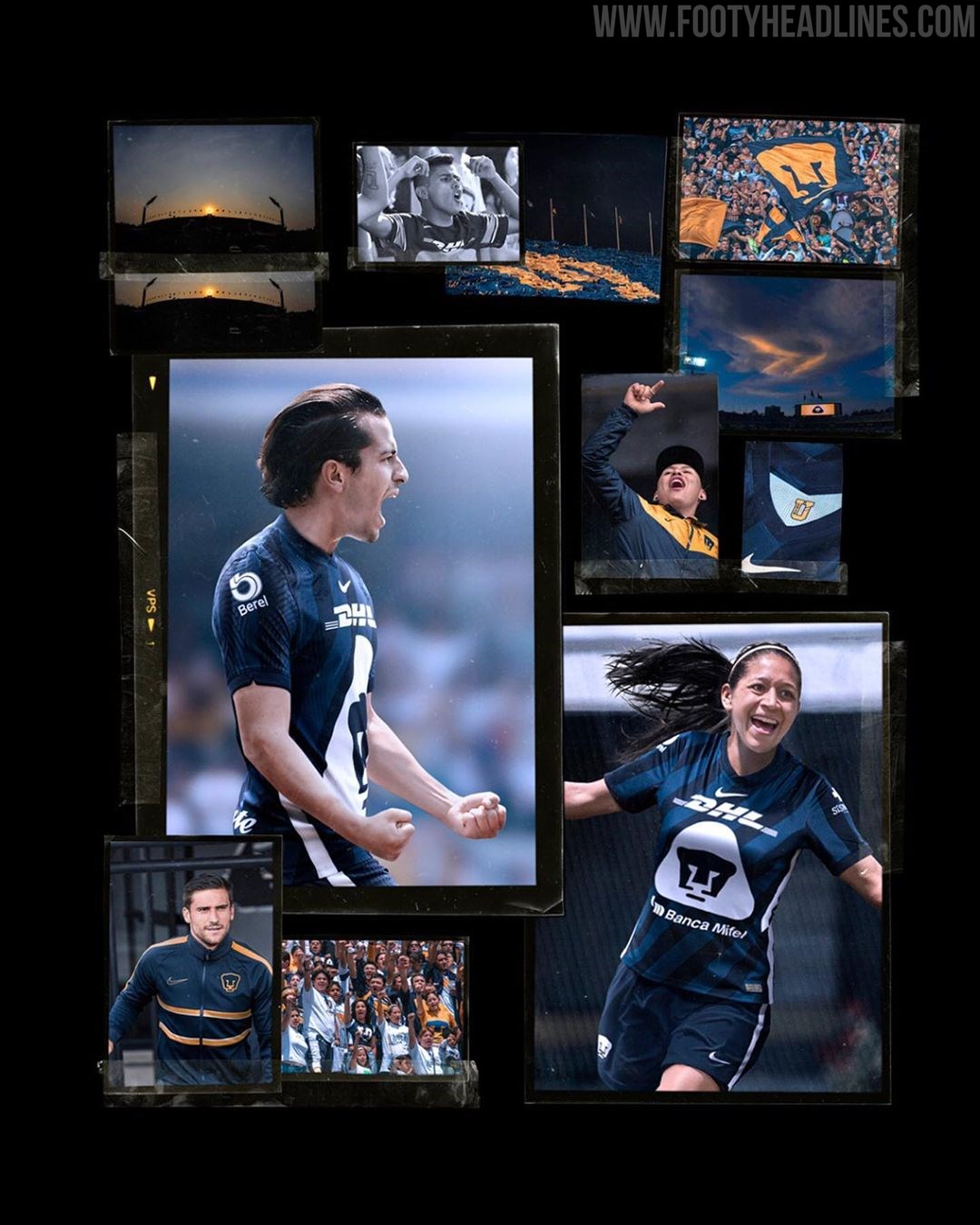 Nike Pumas UNAM 20-21 Home, Away & Goalkeeper Kits Released - Footy ...