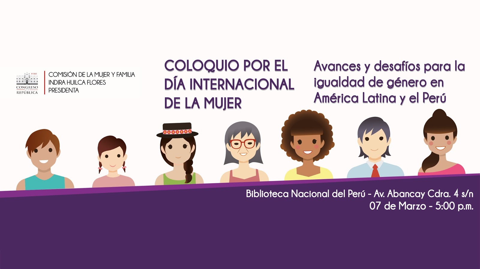 Coloquio por el Día Internacional de la Mujer: “Avances y desafíos para ...
