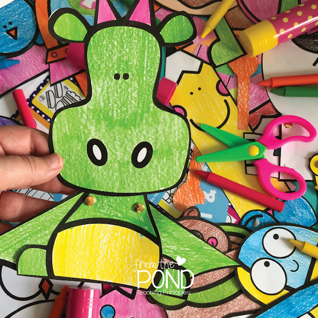 One Page Craft Pack 5 | From the Pond