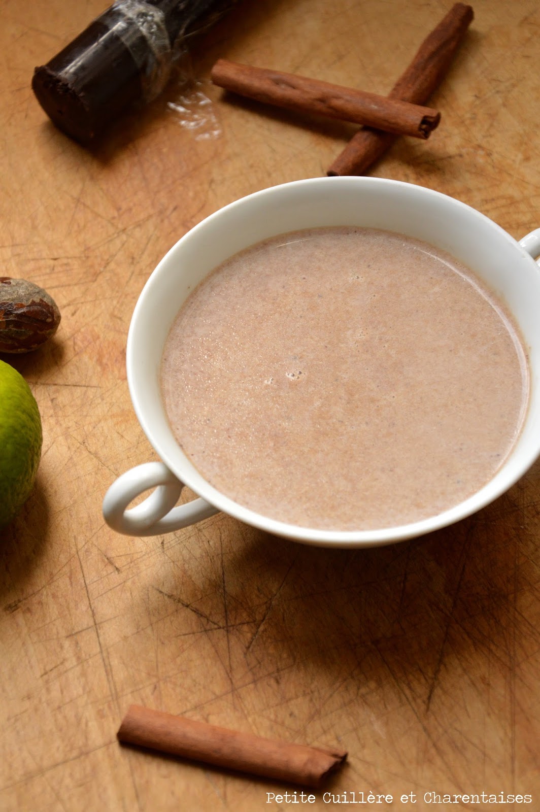 Petite Cuillère et Charentaises: Chocolat de communion antillais