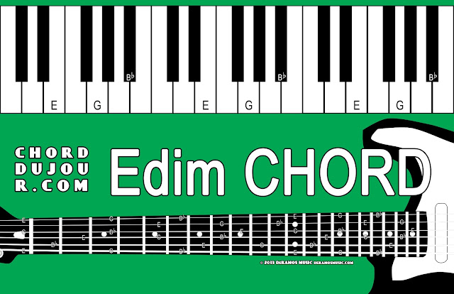 Chord du Jour: Dictionary: Edim Chord