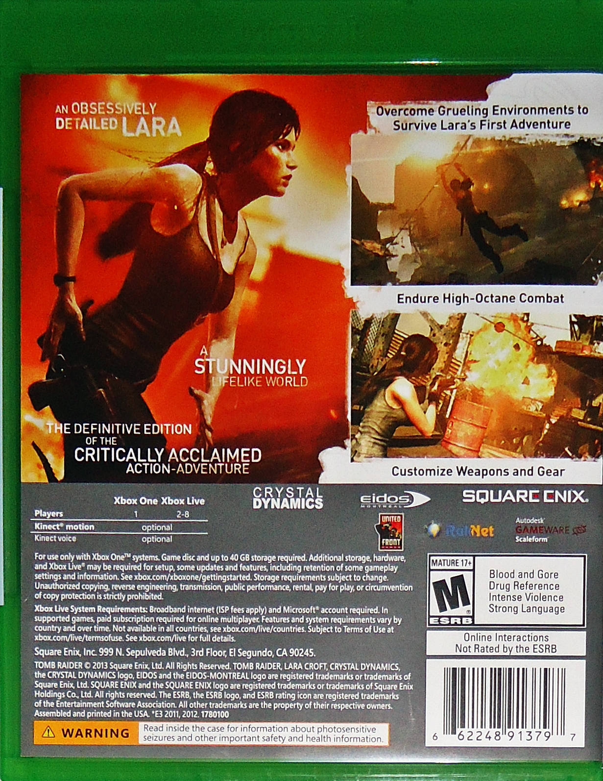 My Collection: Tomb Raider: Definitive Edition [Xbox One]