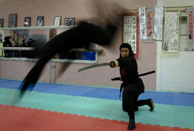 Iran's Female Ninjutsu Warriors - Magazine-Photoshoot - Actress, Models ...