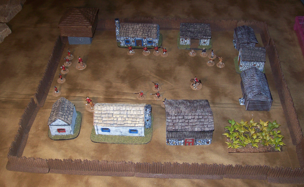 2 Hour Blog: Fort New Hope - Foxhole Terrain 15mm Fort