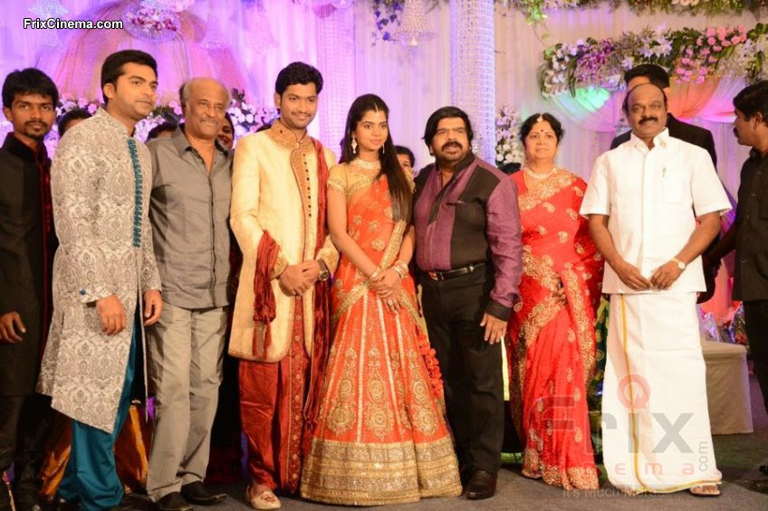 T Rajendar Daughter Ilakkiya Wedding Reception « FRIX CINEMA