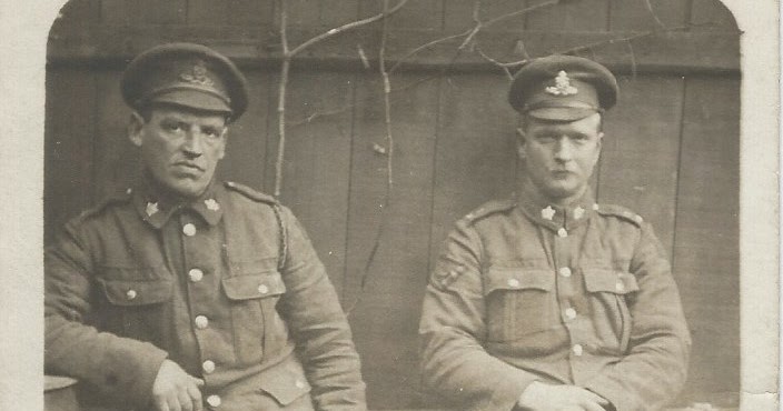 Guelph in postcards: James Lee Stratton, somewhere in France, 1917