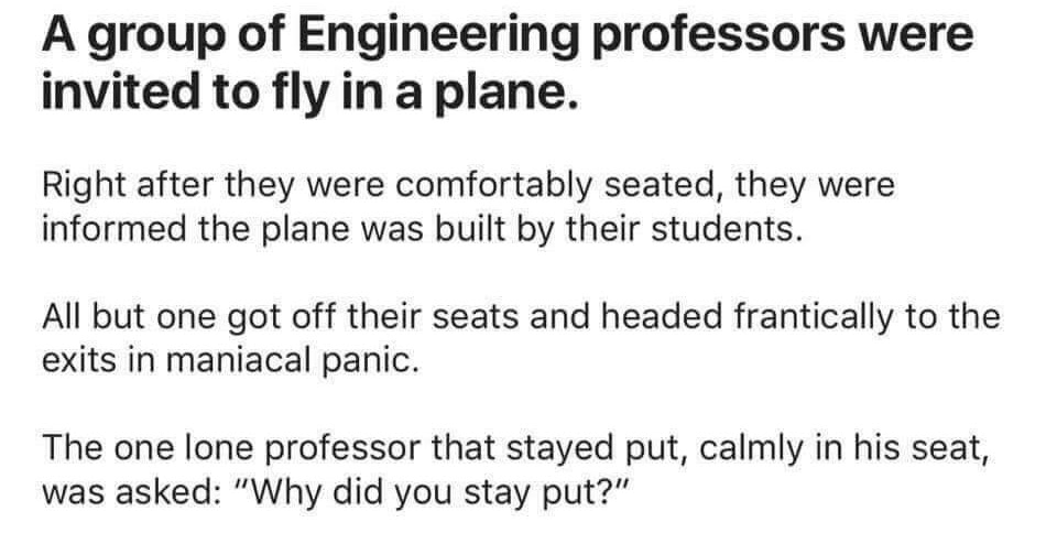 Just A Car Guy: Engineering students built a plane