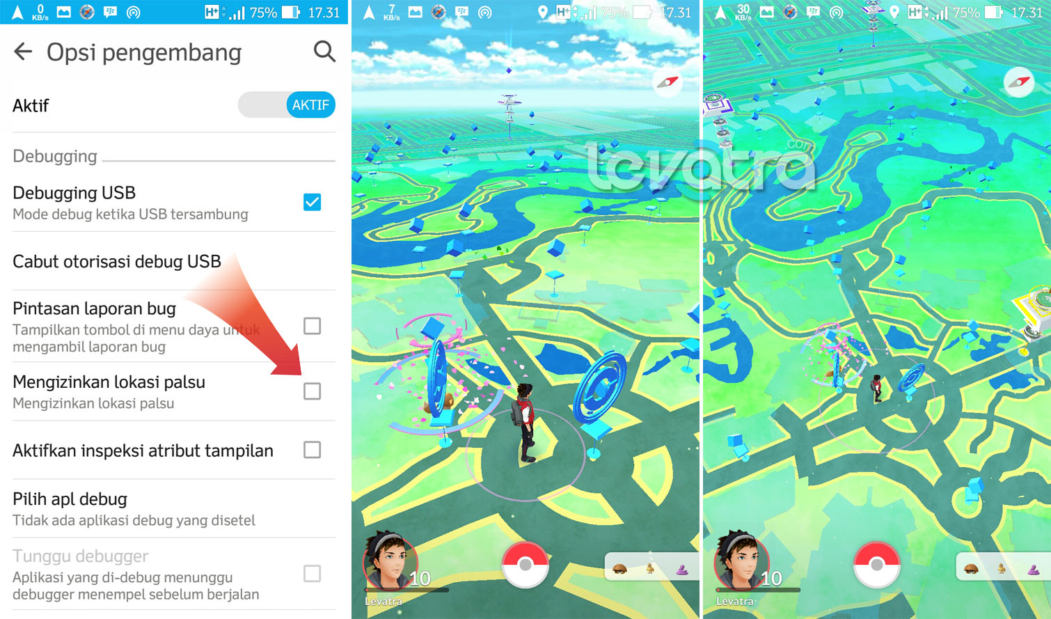 Pokemon Go: Cara Mengubah Lokasi GPS Pada Pokemon GO Dengan Fake GPS ...
