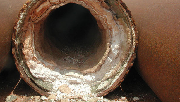 QUIMICA Y EL LIDER: Scale Build Up in Water Pipes