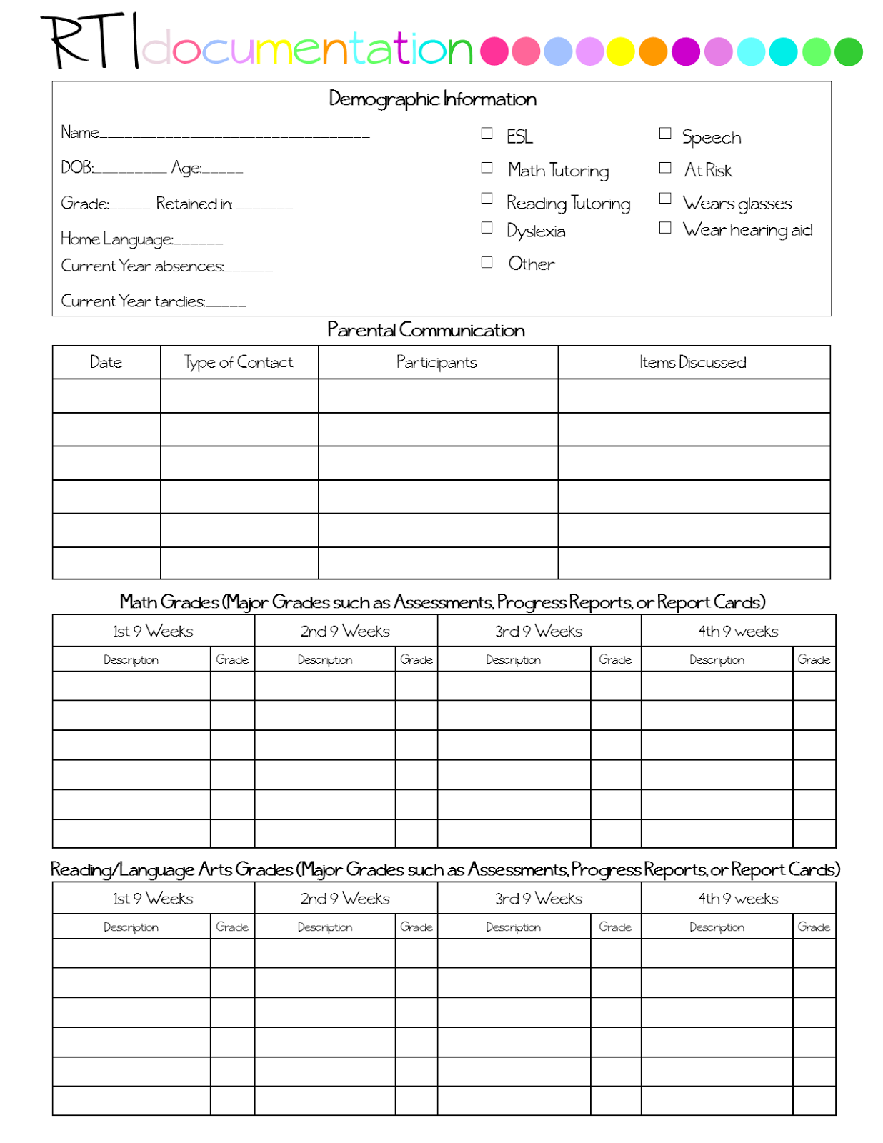 Teacher Organization - Binders, Binders, Binders!!! - Tech and Teachability