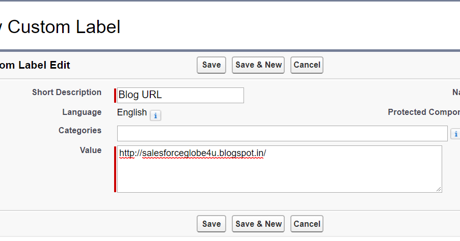 Salesforce Globe For You Salesforce Shorts How To Create Custom Label In Salesforce