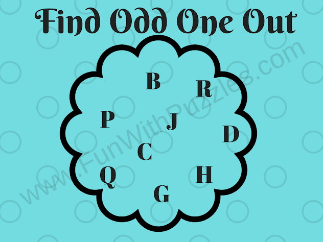 Odd One Out Puzzle: Fun English Letters Quiz for Students