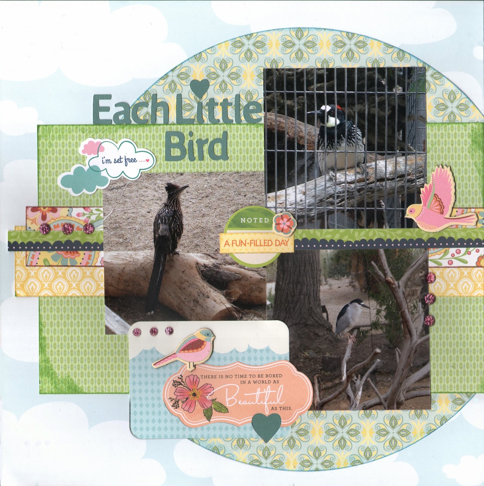 Even More Scrapping!: Each Little Bird Layout