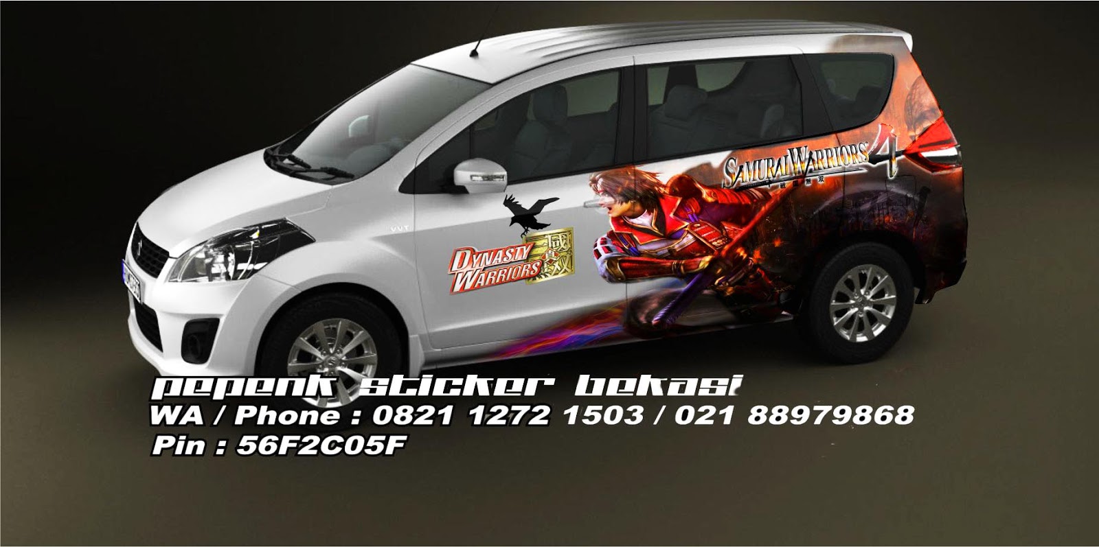 Koleksi Cutting Sticker Mobil Wayang | Modifikasi Mobil