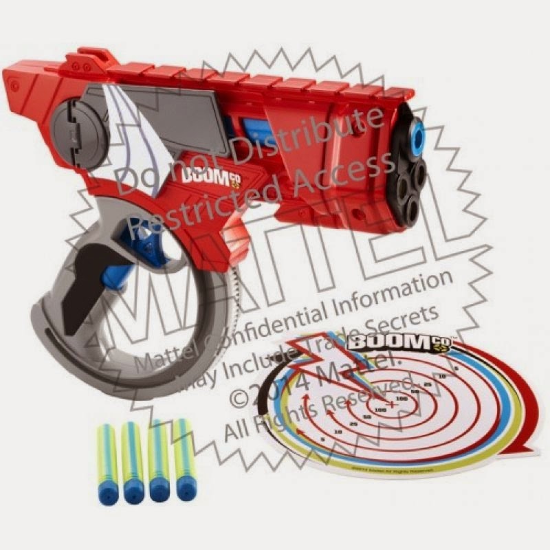 Outback Nerf: New Mattel BOOMco. Line