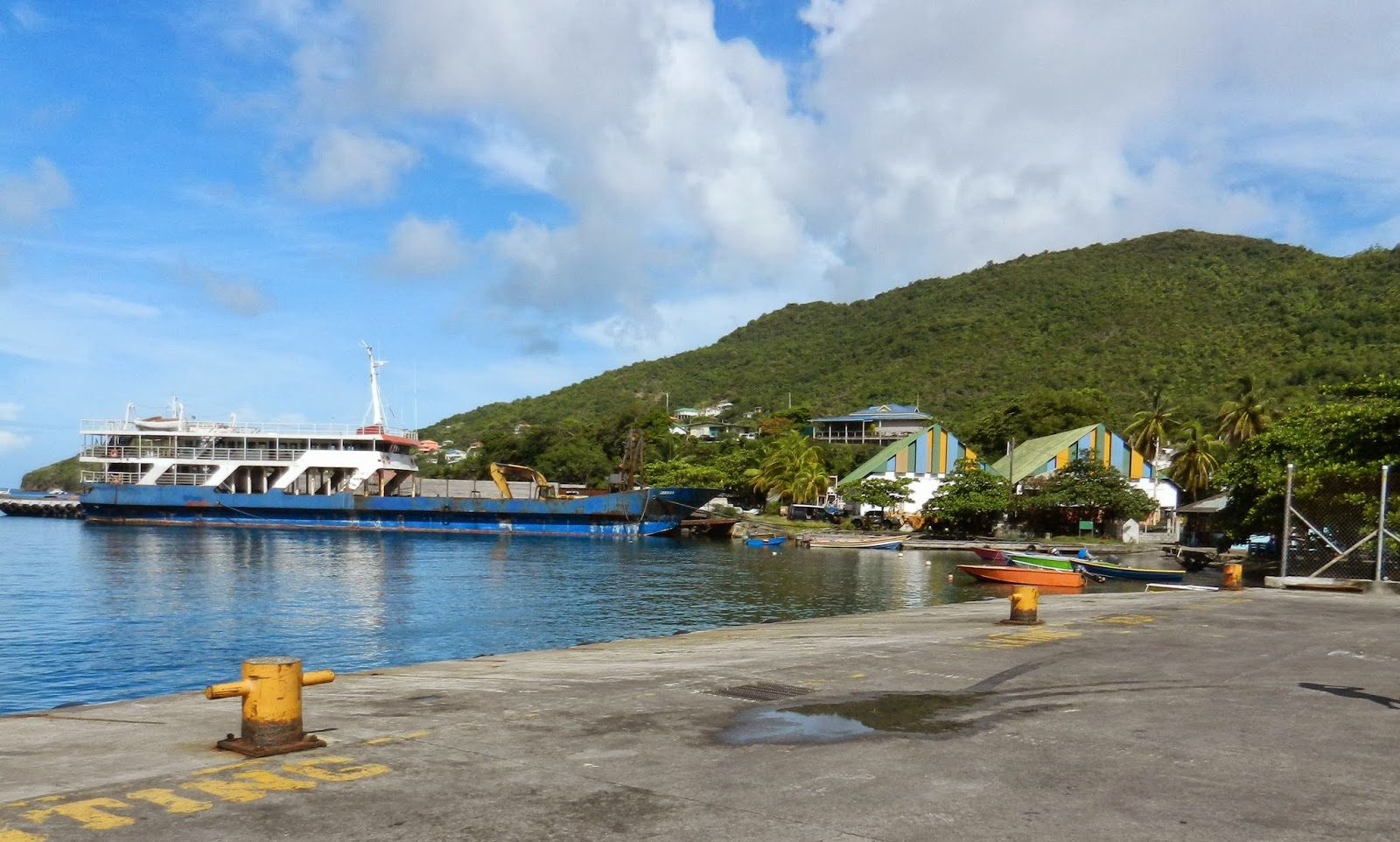 Here we go again tour: Taking the Ferry to Bequia