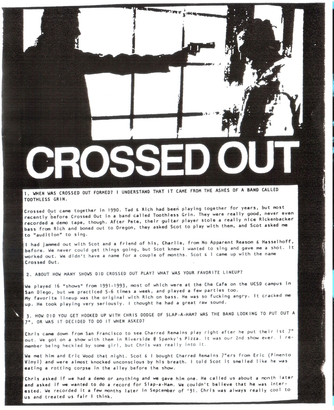 PERRO MALDITO: CROSSED OUT interview