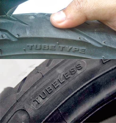 Perbedaan Ban Tubeless dan Ban Biasa (Tubetype)