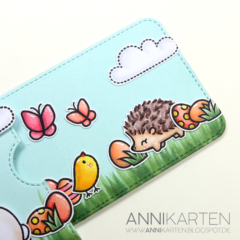 Annikarten: Happy Easter Slider Card