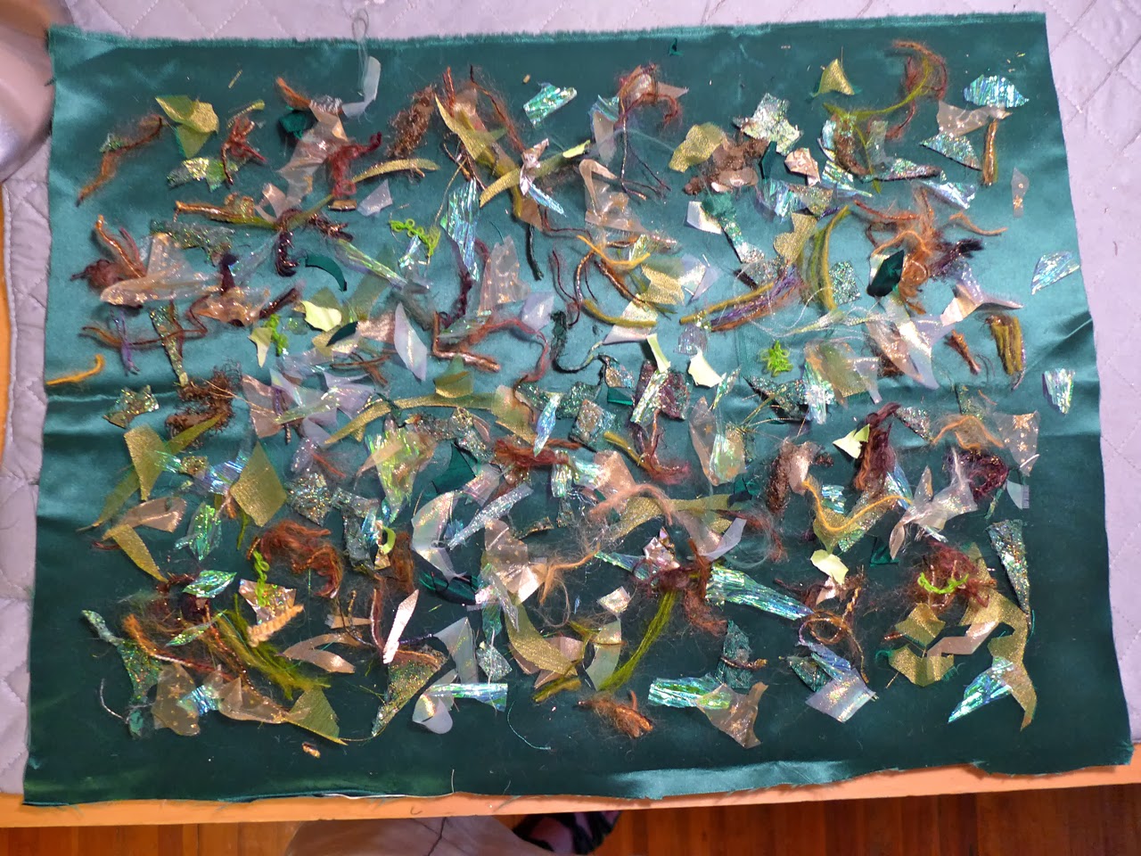 The Fairies Nest - OOAK Cloth Dolls & Fiber Fantasies: Collage Fabric ...