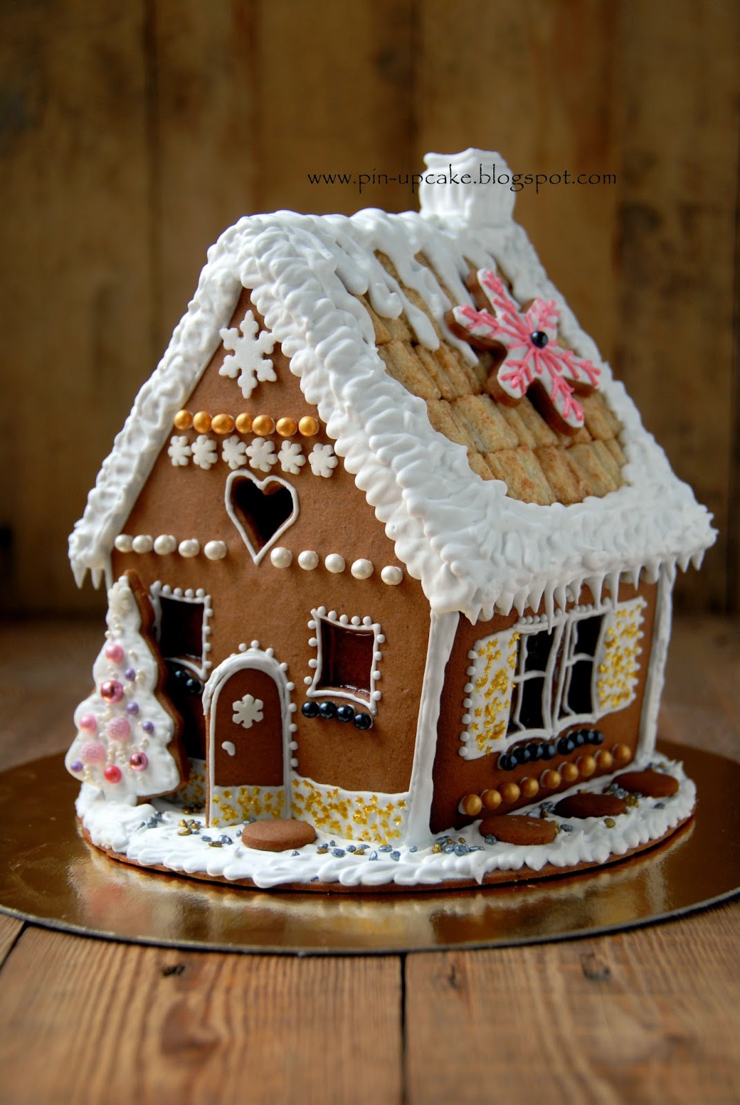 PIN - UP CAKE: Chatka z piernika (instrukcja wykonania krok po kroku ...