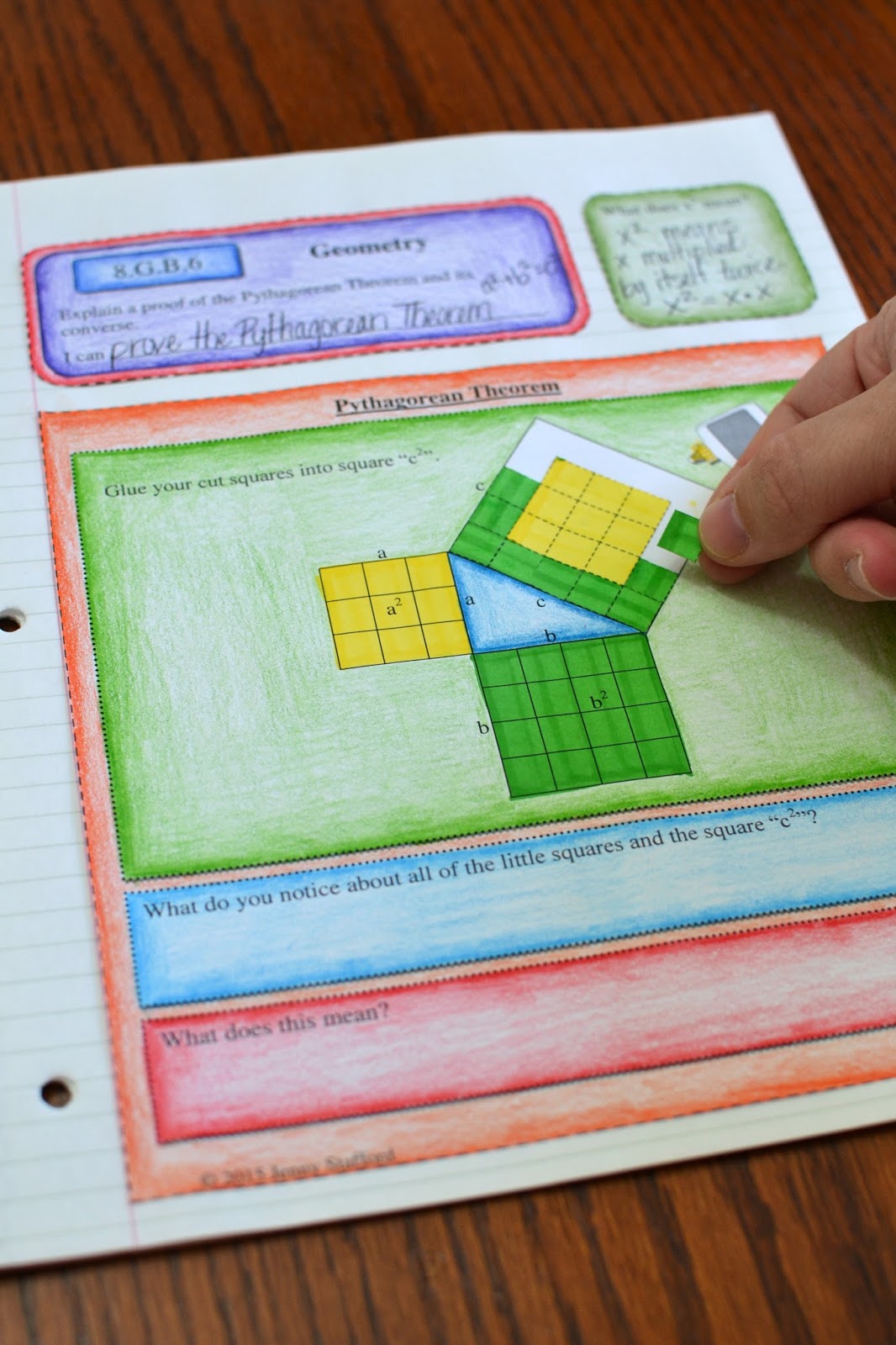 Math in Demand: 8th Grade Math Interactive Notebook