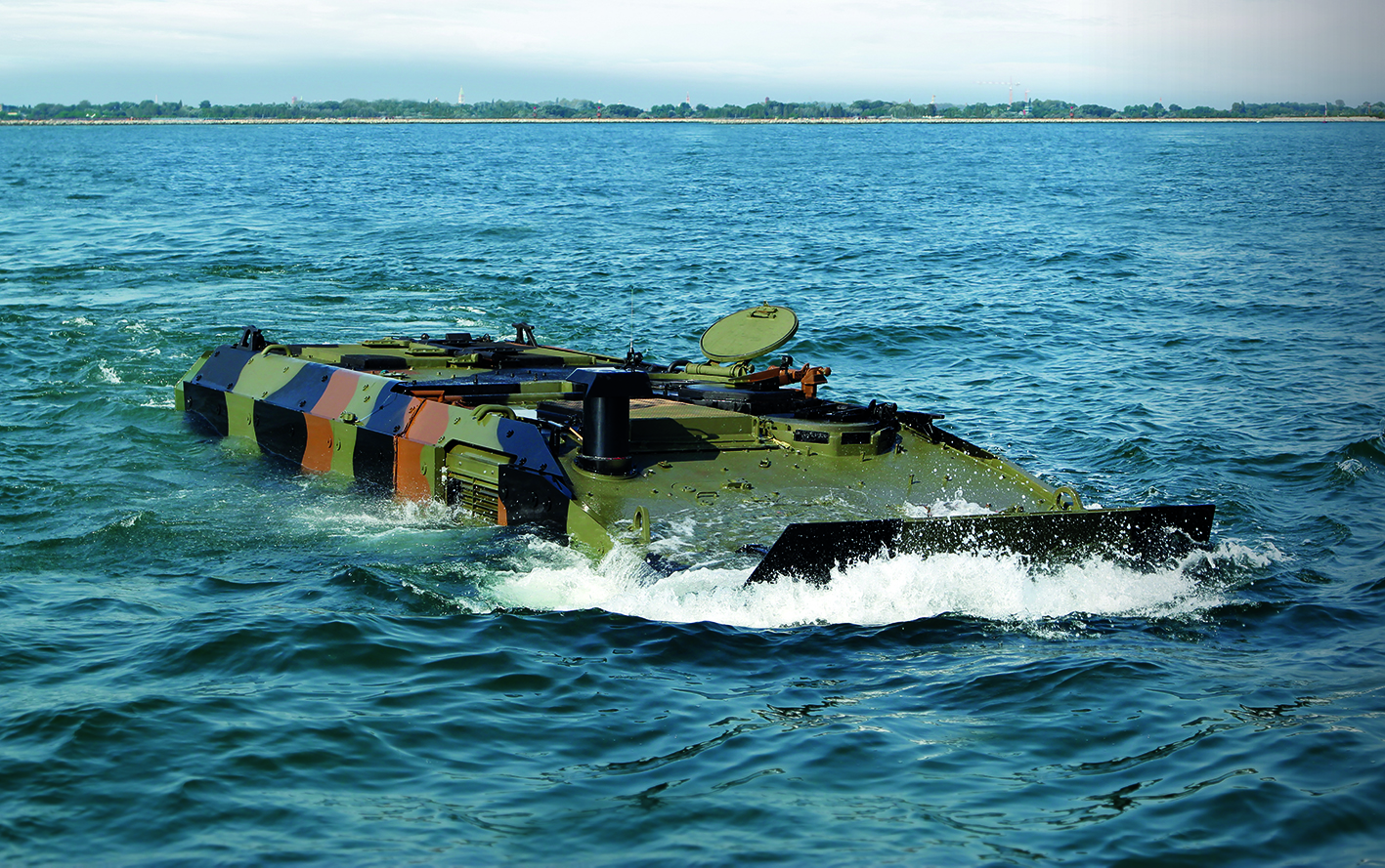 First Amphibious Combat Vehicle (ACV) 1.1 based on Iveco Defence ...