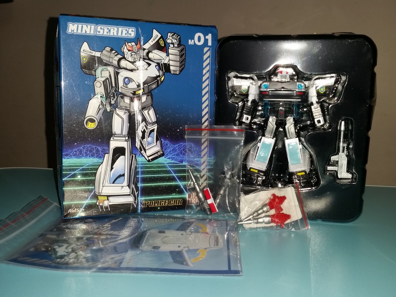 My KO Transformers & Etc: IronTrans ( Mini Series ) M01 M-01 PoliceCar ...