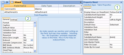Overview: Table and field properties Let's Learn Access