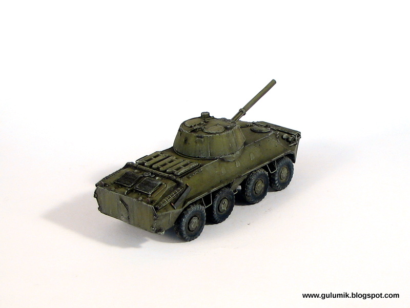 Gulumik Military Models: 2S13 OTSEK Nona-SV 120mm Mortar 1/72