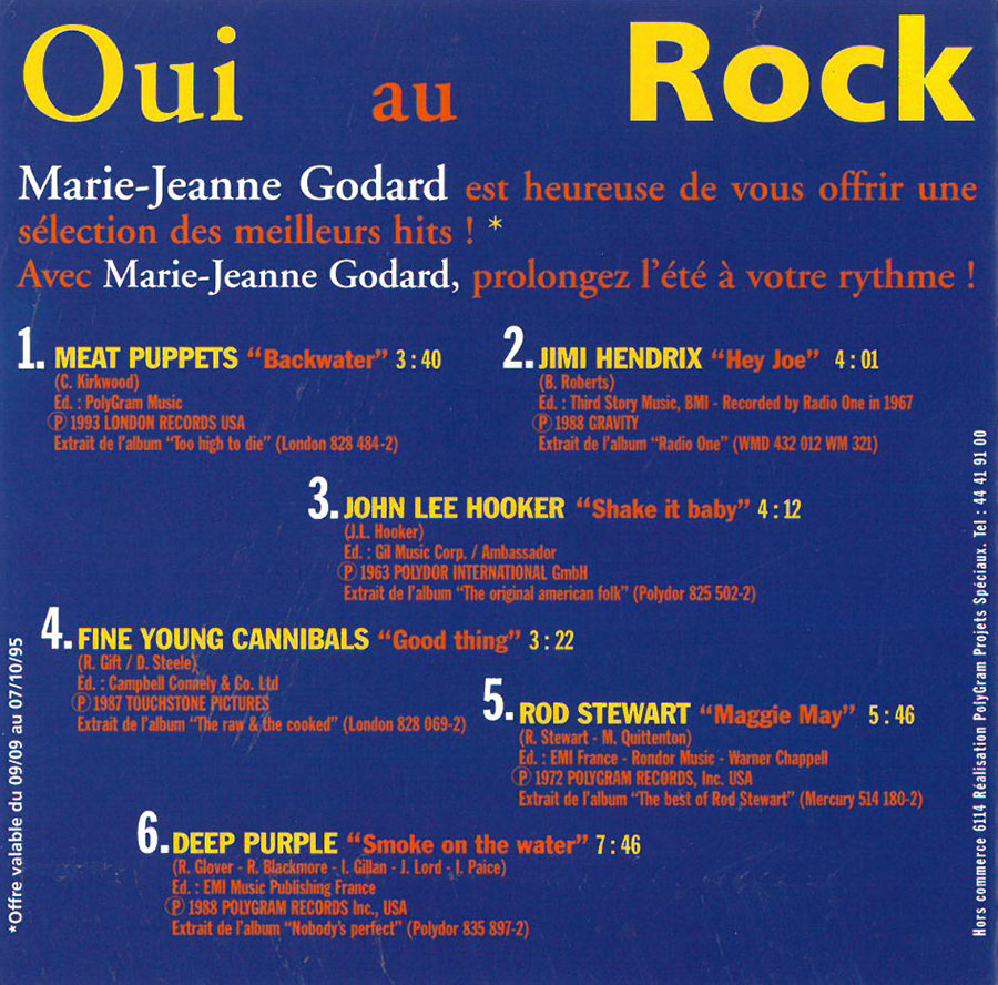 Vivonzeureux!: OUI AU ROCK