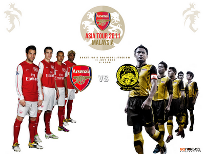 The Asia Tour 2011: Malaysia vs Arsenal & Live Streaming ~ Almost About ...