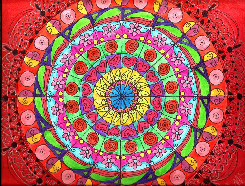 ADRIANA AZZOLINA PINTURAS: MANDALA THE SCRIPT