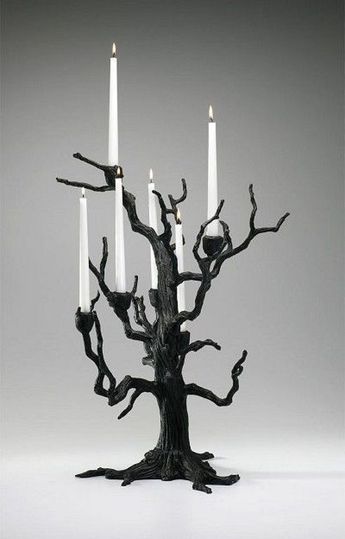 30+ UNIQUE GOTHIC CANDLES HOLDER DECORATING IDEAS - Bathroom İdeas