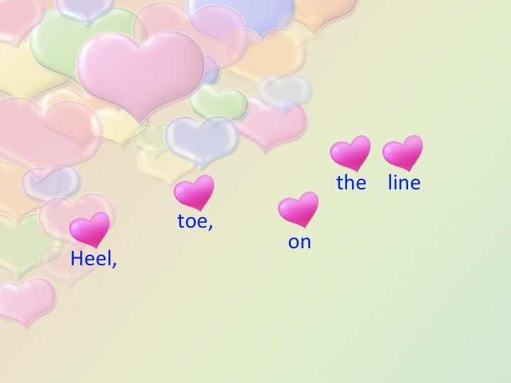 Heel, Toe, On the Line - Music a la Abbott - Amy Abbott - Kodály ...