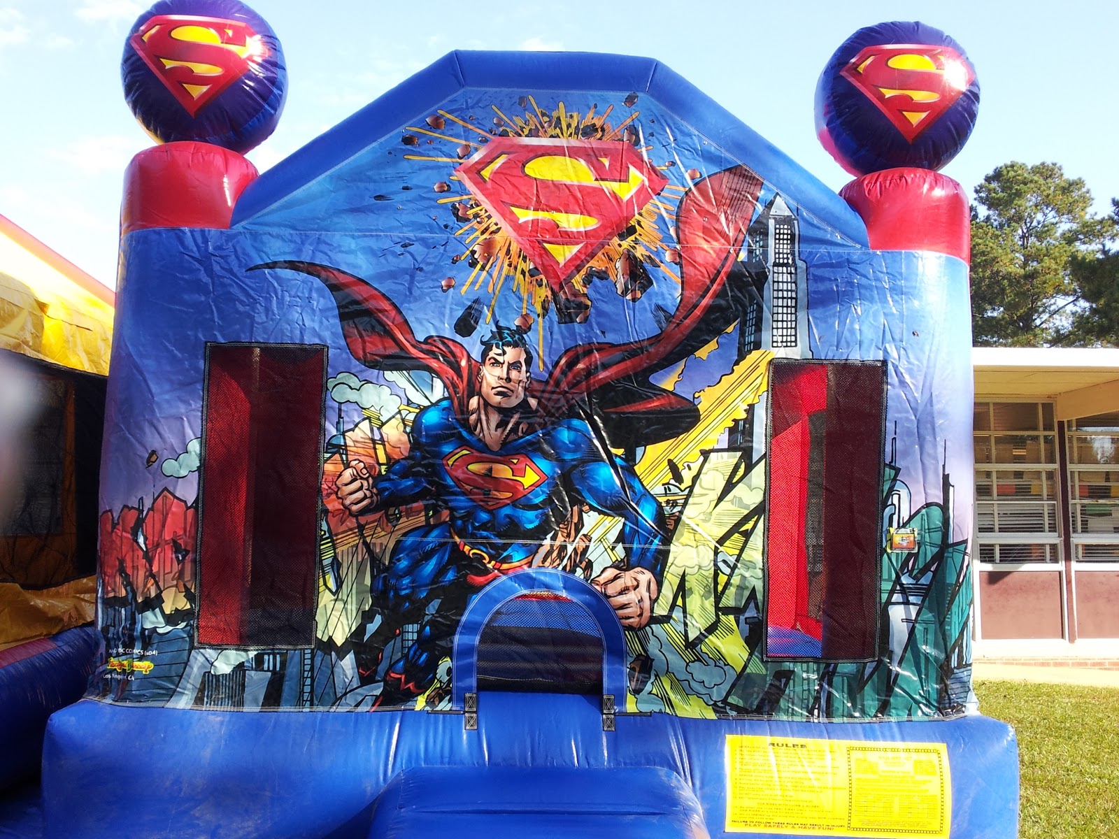 Inflatable Kingdom Kidz Zone: Inflatable Kingdom – Superman Inflatable ...
