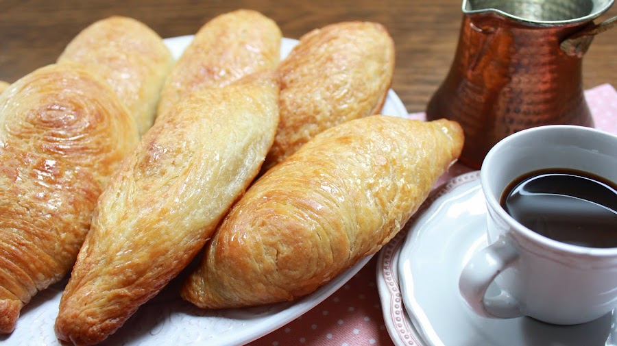 Cruasanes árabes rellenos (croissants) ??????? ??????? | Cocina