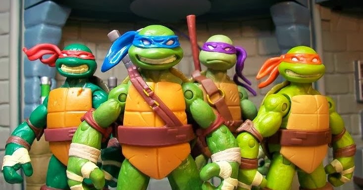 HGG的幻想: Nickelodeon Teenage Mutant Ninja Turtles 2012 Figures