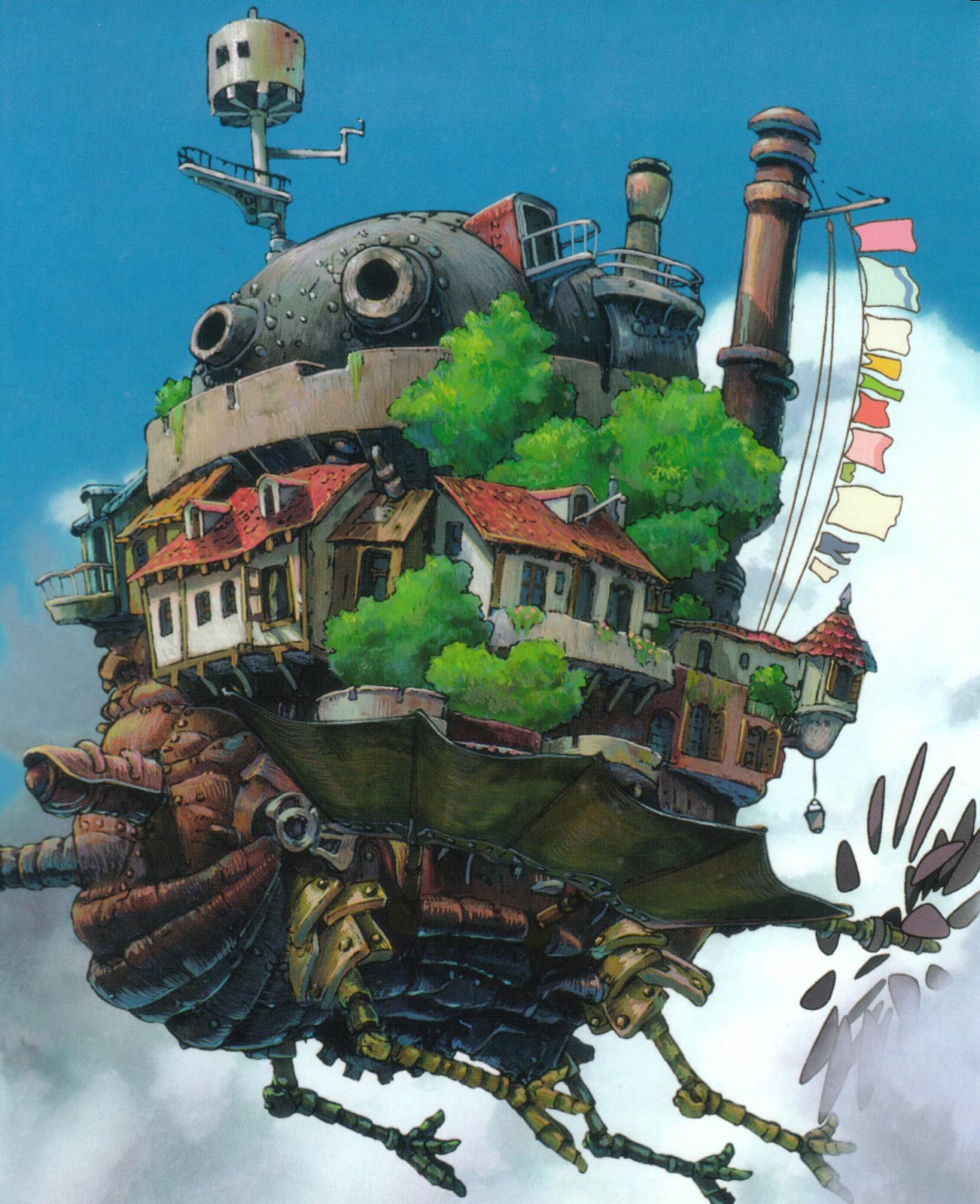Living Lines Library: ハウルの動く城 / Howl's Moving Castle (2004) - Prop Design